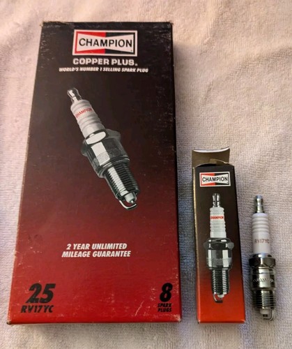 Champion RV17YC Copper Plus Spark Plugs (Pack of 9) | eBay