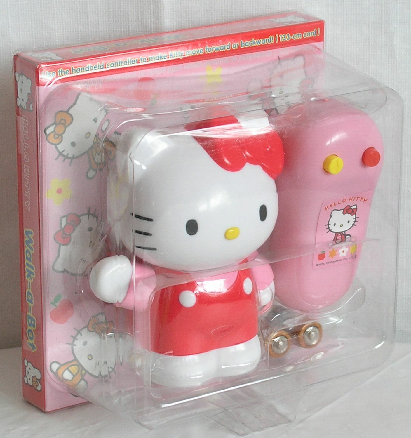 Hello Kitty Walk-a-Bot Corded Handheld Controller Sanrio 2001 NIP | eBay