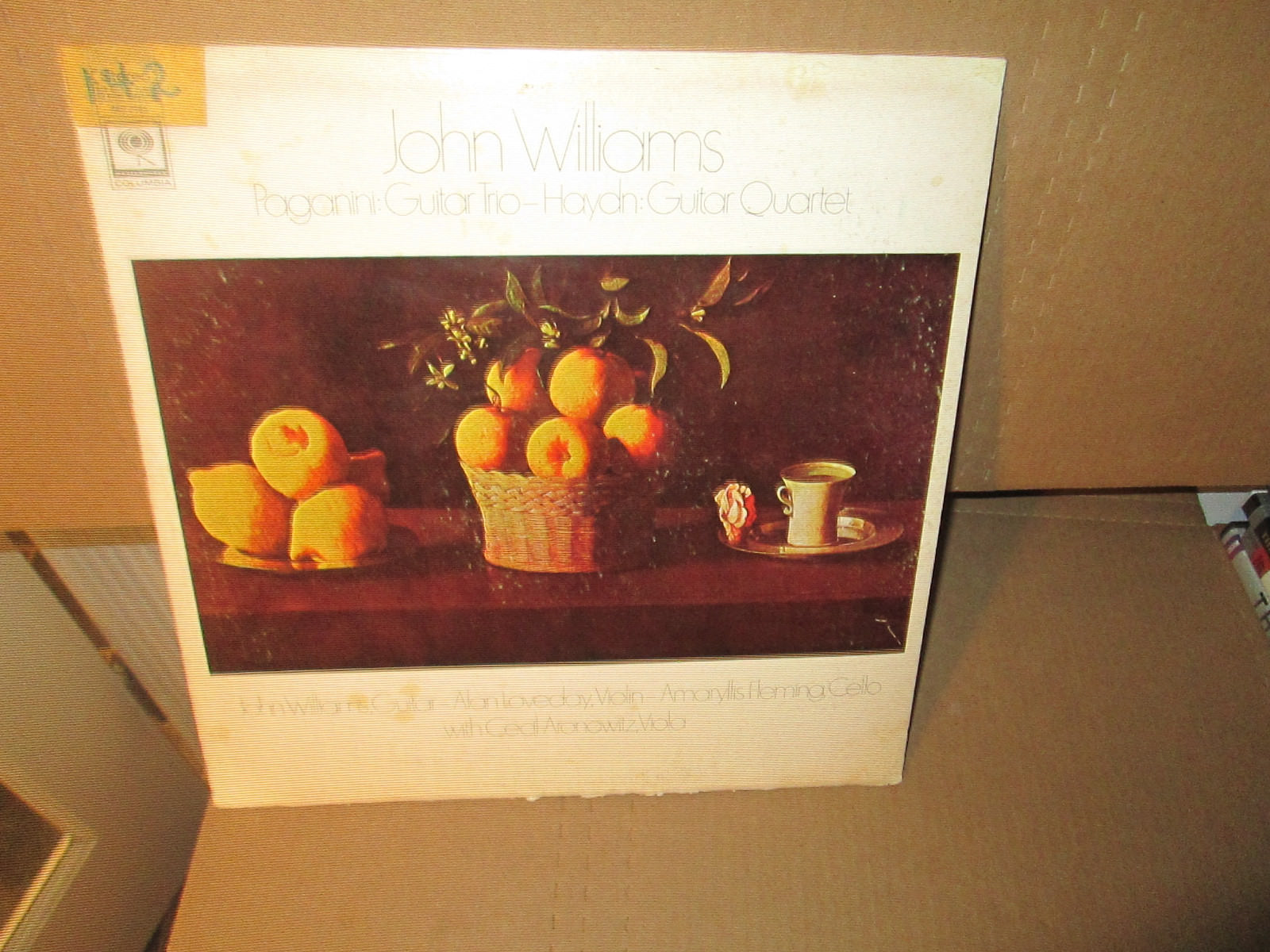 JOHN WILLIAMS - PAGANNINI GUITAR TRIO - ALAN LOVEDAY VIOLIN rare Vinyl ...