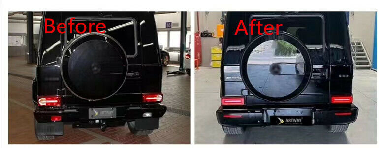 W463 Facelift Head+Tail Light Lamp Kits for Mercedes Benz G500 G63 G65 ...