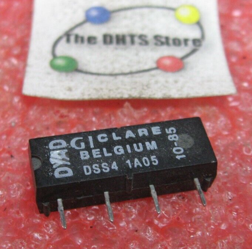 GI Clare Relay DSS4-1A05 SIP PCB Mount 4 Pins - NOS Qty 1 | eBay