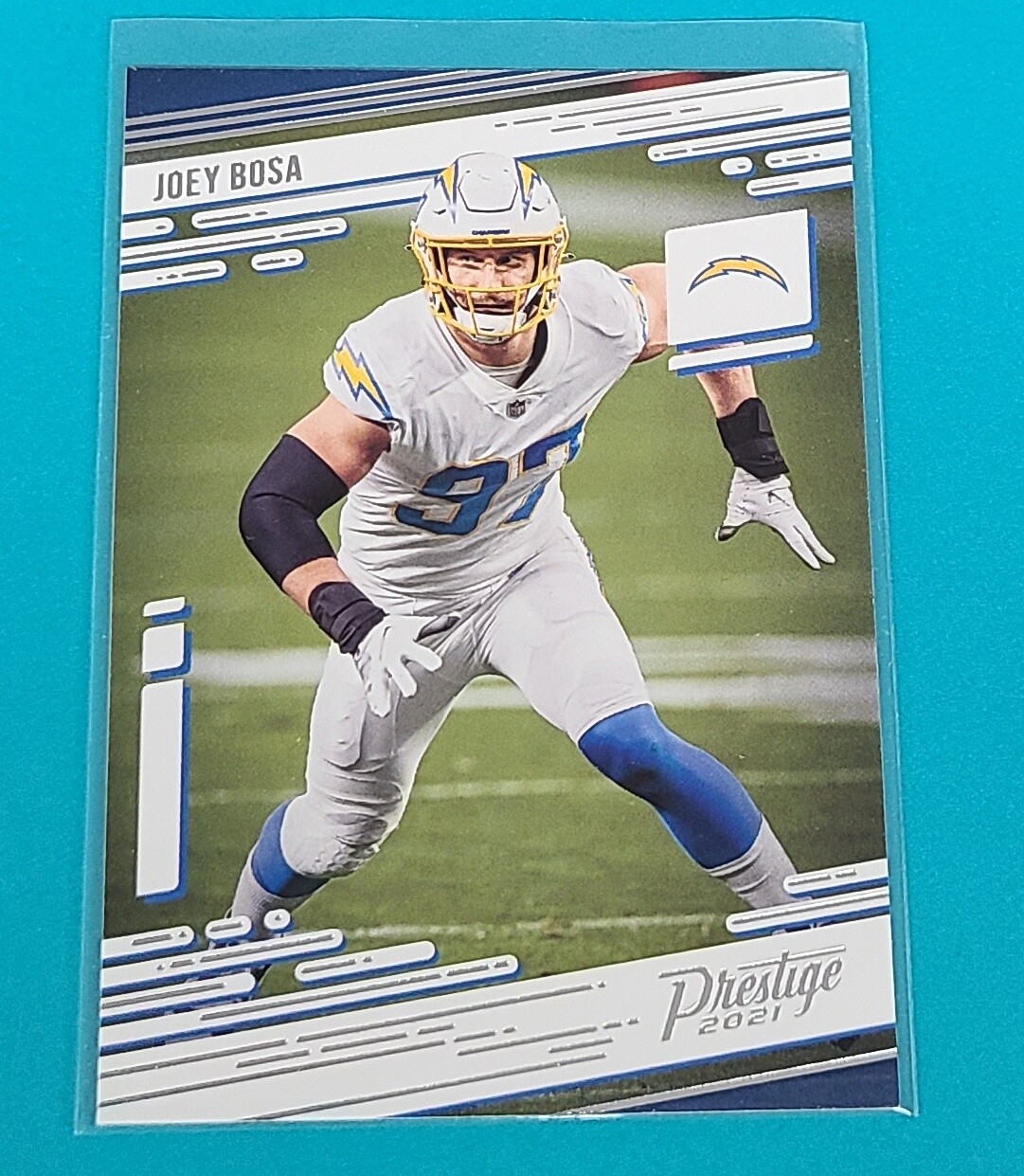 2021 Panini Prestige #194 Joey Bosa Los Angeles Chargers Football Card ...