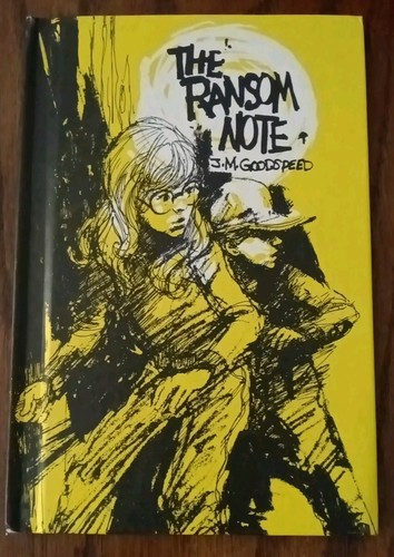 Ransom Note by J.M. Goodspeed Vintage 1978 Hardcover Children's Book | eBay