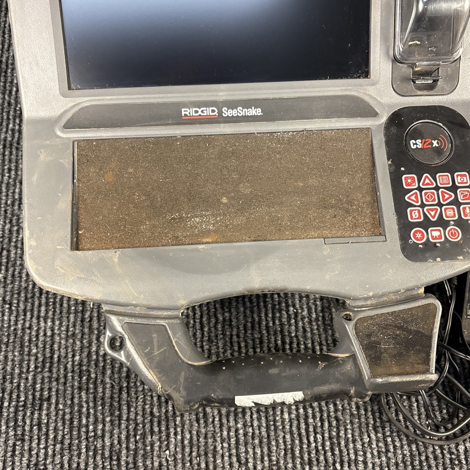 Ridgid Seesnake Monitor Model CS12x and power cord ONLY No Sewer Camera ...