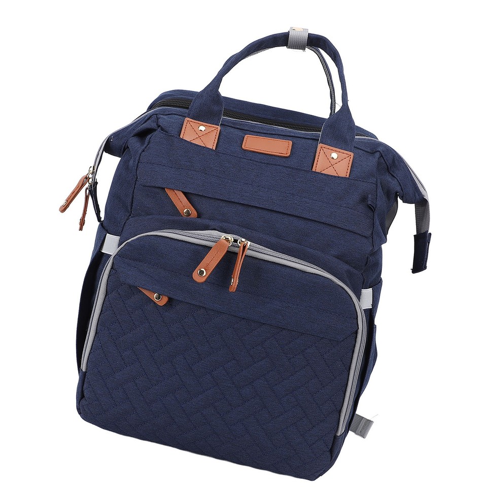 Diaper Bag Foldable Multifunctional Baby Diaper Backpack With USB ...