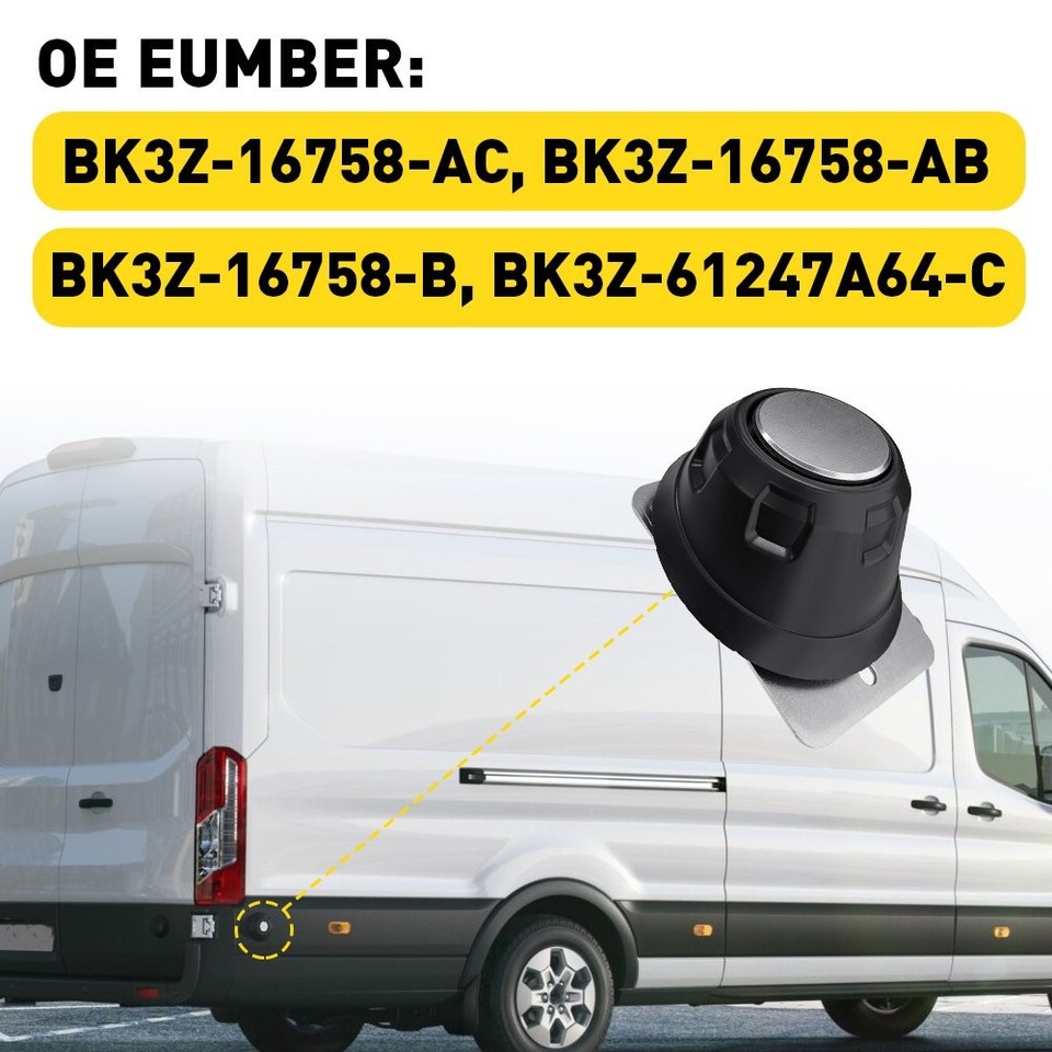 Back Door Magnet Bumper Stop Holder + Cover For Ford Transit 150 250 ...