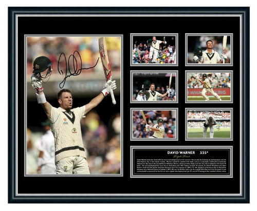 David Warner 335 2019 Vs Pakistan Signed Limited Edition Memorabilia ...