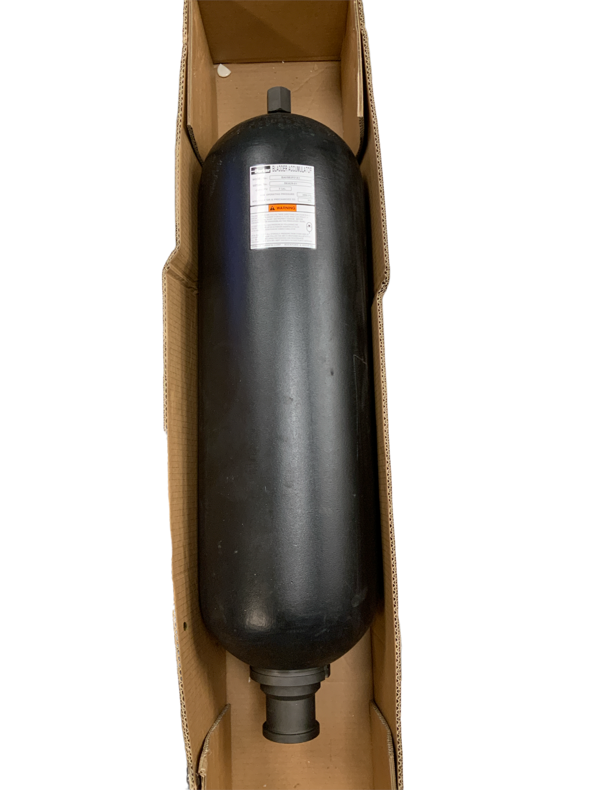 PARKER BA05B3F01A1 BLADDER ACCUMULATOR 5 GAL. 3000PSI for sale online ...