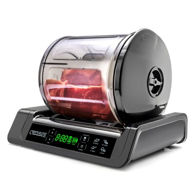 STX Chef's Elite Meat Marinator - 15 Minute Marinater With Auto Shut ...