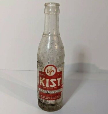 Vintage, Kist Beverages, Red ACL, 7oz Soda Bottle, Old Faithful ...