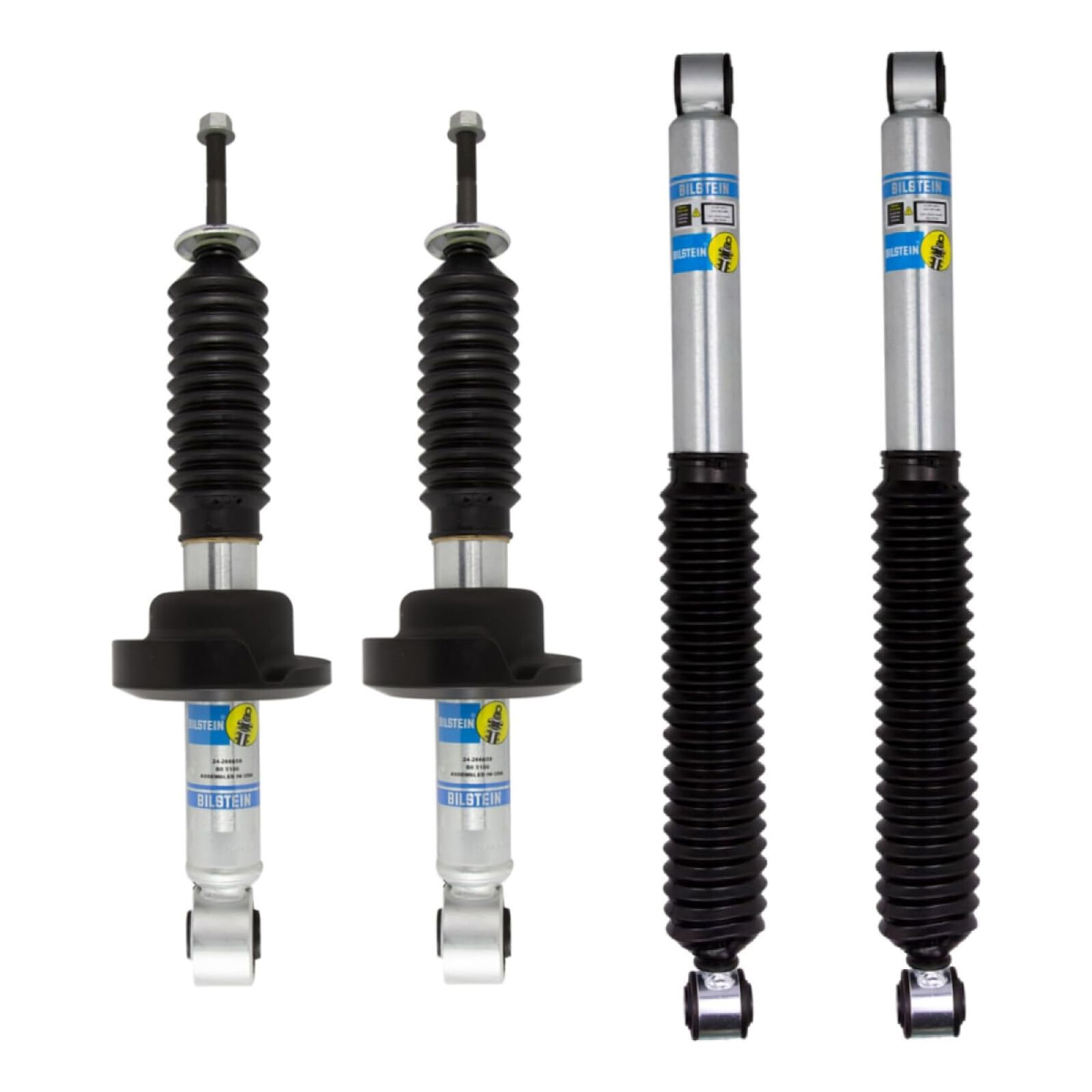 2016-2019 Nissan Titan XD 4WD Bilstein 5100 Front & Rear Shocks 0-1 ...