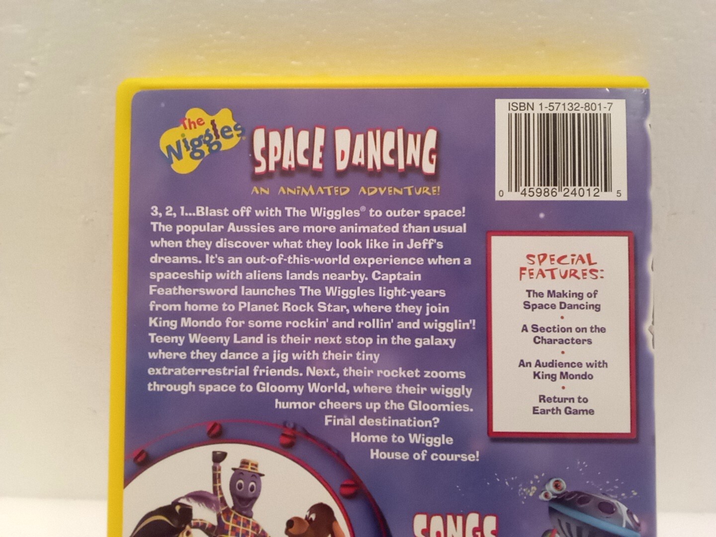 The Wiggles: Space Dancing (DVD, 2003) Animated Adventure 45986240125 ...