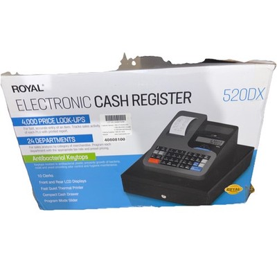 ROYAL 520DX CASH REGISTER-REFURBISHED 100% GUARANTEE 22447893953| eBay