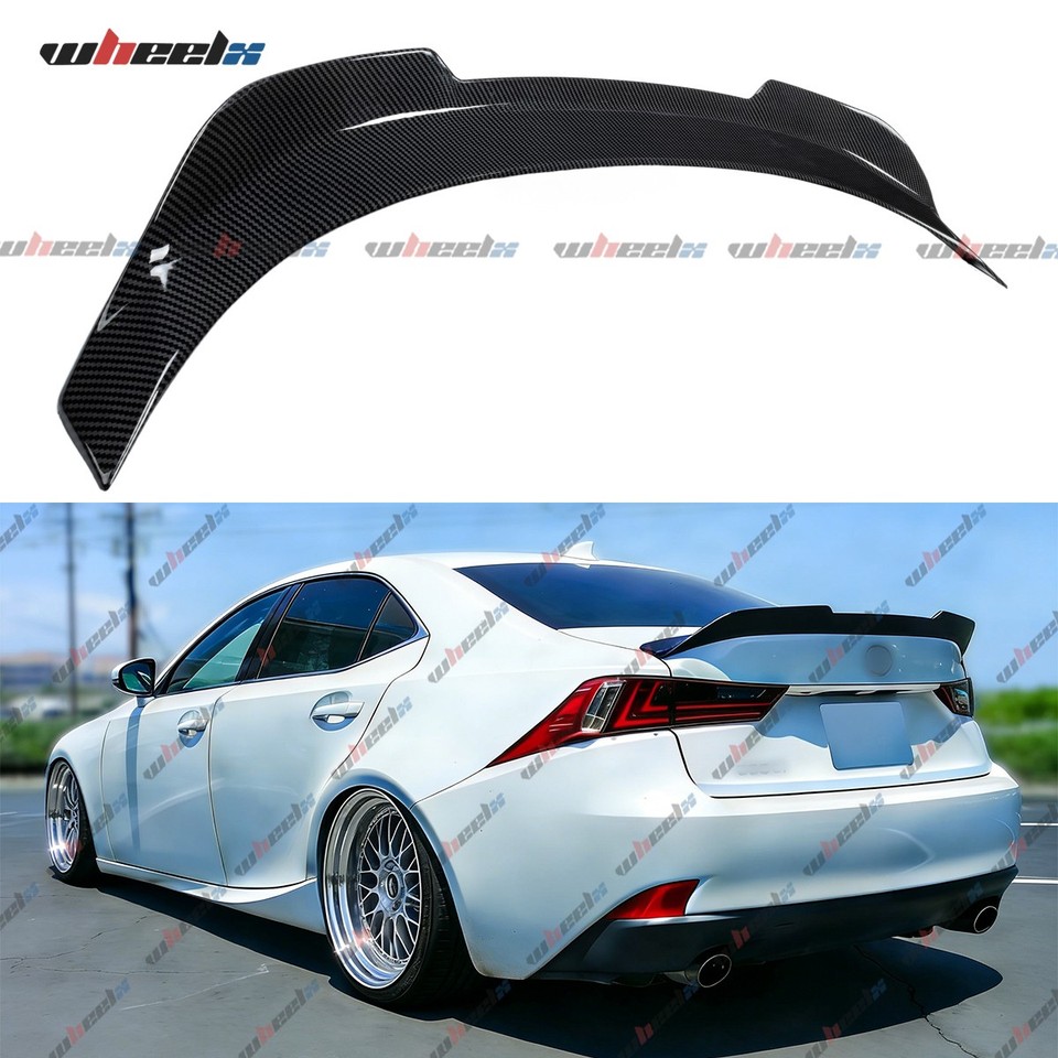 FOR 14-20 LEXUS IS200T IS300 IS350 PSM STYLE CARBON FIBER HIGHKICK ...