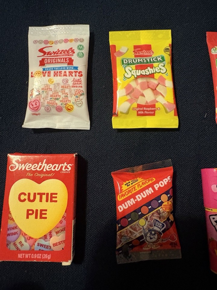Zuru Mini Brands Food Series Miniature Sweets Bundle Barbie Kitchen ...