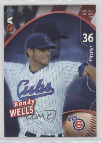 2009 Disabled American Veterans Minor League Randy Wells #19 | eBay