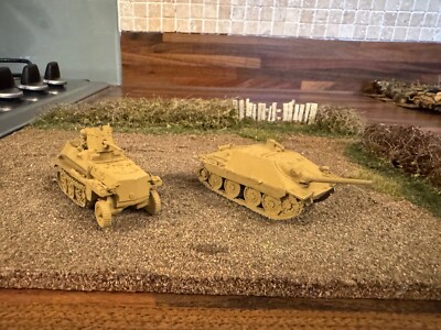 1/72 WW2 Metal German Reece Half Track & Hetzer Tank Destroyer | eBay UK