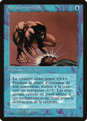MTG - Unstable Mutation / Mutation instable | French Revised FBB [FRA ...