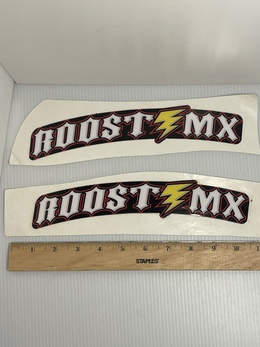 2 ROOST MX Sticker Decal ORIGINAL Motorcycle RACING New Old Stock | eBay