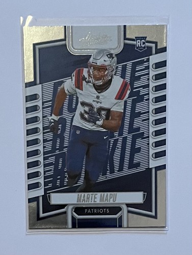 2023 Panini Absolute Football #181 Marte Mapu RC Rookie New England ...