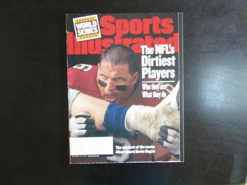 10-26-98 Sports Illustrated Magazine Kevin Gogan On Cover NFL Dirtiest ...