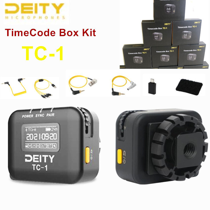 DEITY TC-1 Kit Wireless Timecode Box Generator Microphone Time Coder ...