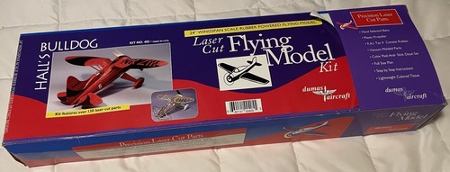 Hall's Bulldog Model Plane Kit by Dumas | eBay