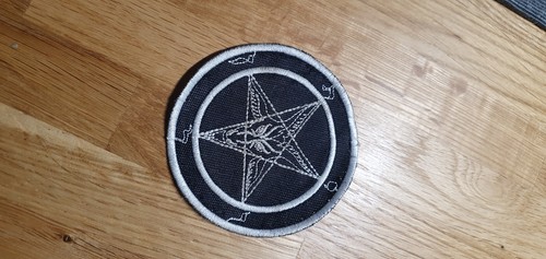 Pentagramm Aufnäher Patch Baphomet Occult Black Metal Kutte Satan | eBay