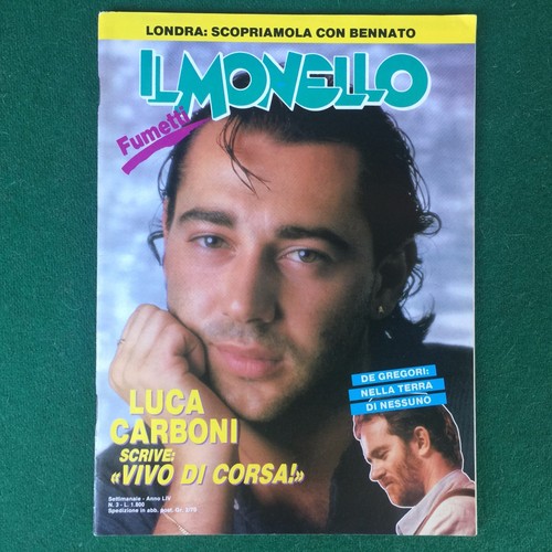 Rivista IL MONELLO n.3 1988 (ITA) LUCA CARBONI BLACK F.DE GREGORI ...