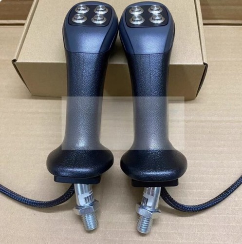 Excavator modified wood grabber metal 4-button joystick handle | eBay