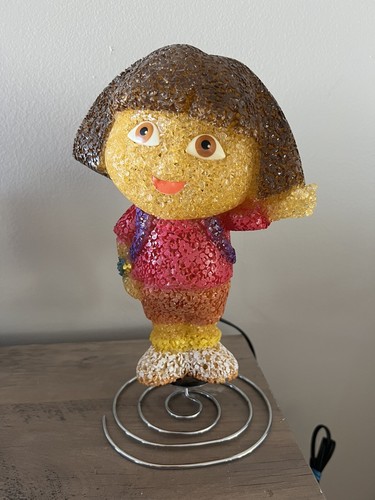 Dora The Explorer EVA Popcorn Lamp Night Light 10” Working Nickelodeon ...