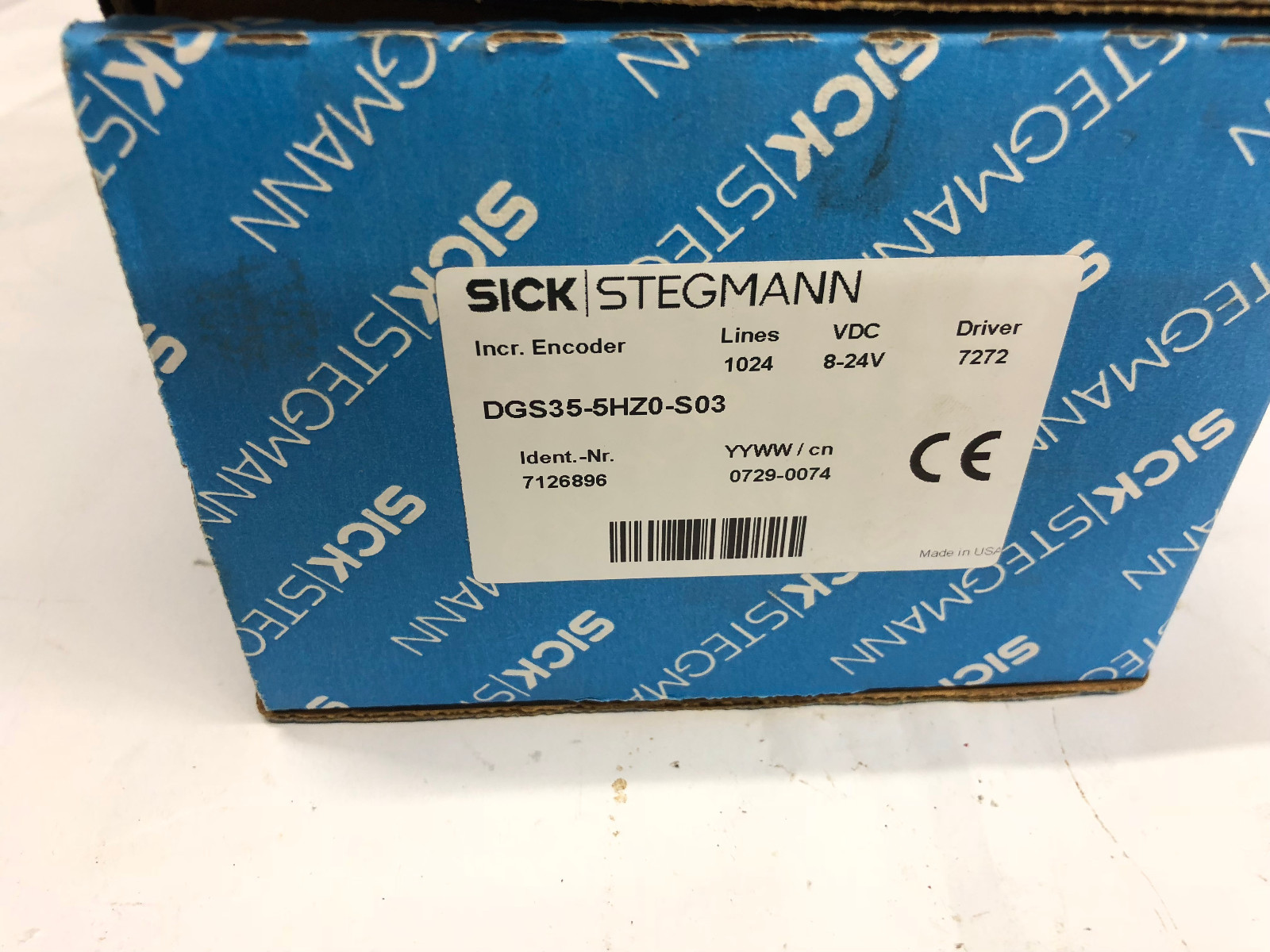 Sick Stegmann Dgs35-5hz0-s03 Incremental Encoder 7126896 for sale ...