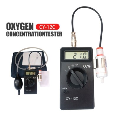 O2 Oxygen Concentration Content Monintor Detector Tester Meter Analyzer ...