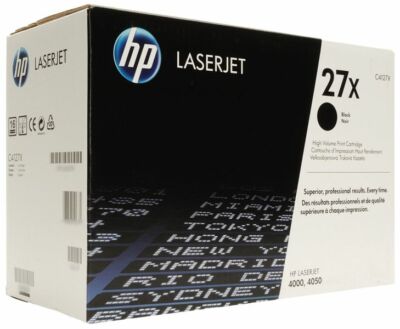 HP C4127X 27X Genuine Black Toner Cartridge SEALED BOX 843325132540| eBay