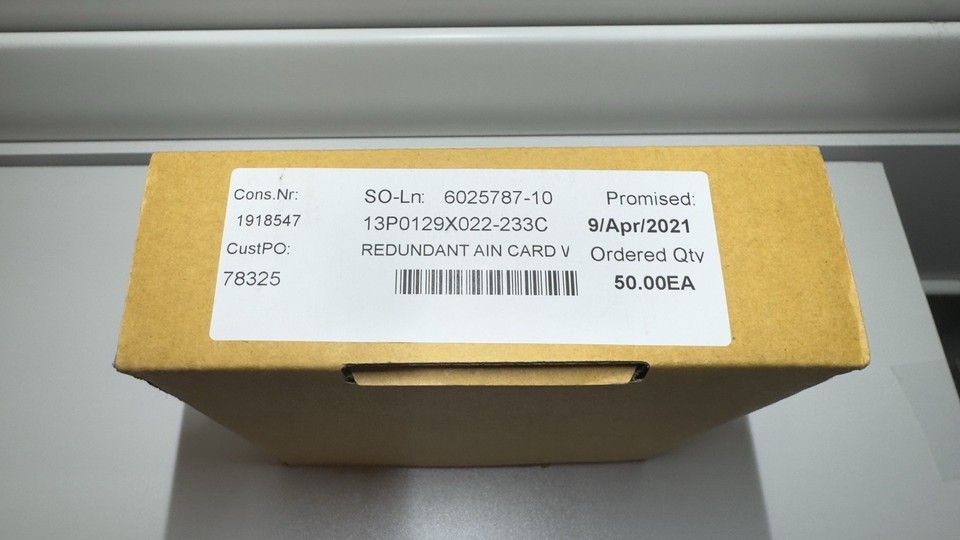 Emerson Delta V 8 Channel Analog Input Card VE4003S2B1 | eBay