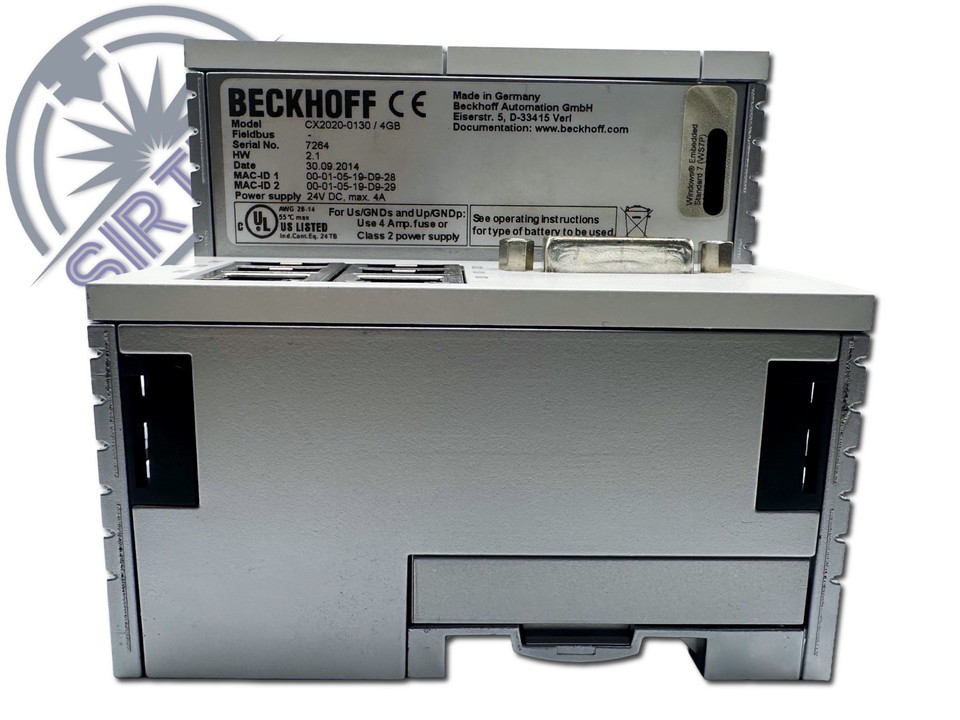 PLC - Beckhoff Embedded PC CPU CX2020-0130, CX2100-004 | eBay