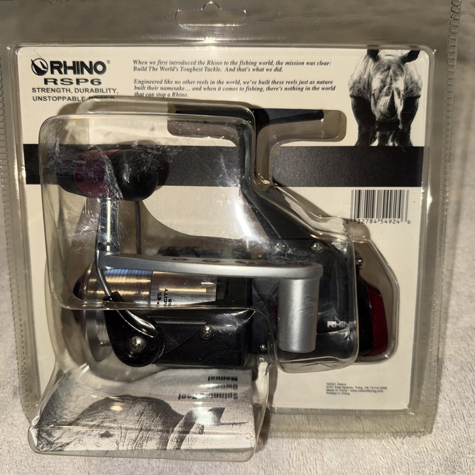 Zebco Rhino RSP6 Spinning Fishing Reel NEW!!! | eBay