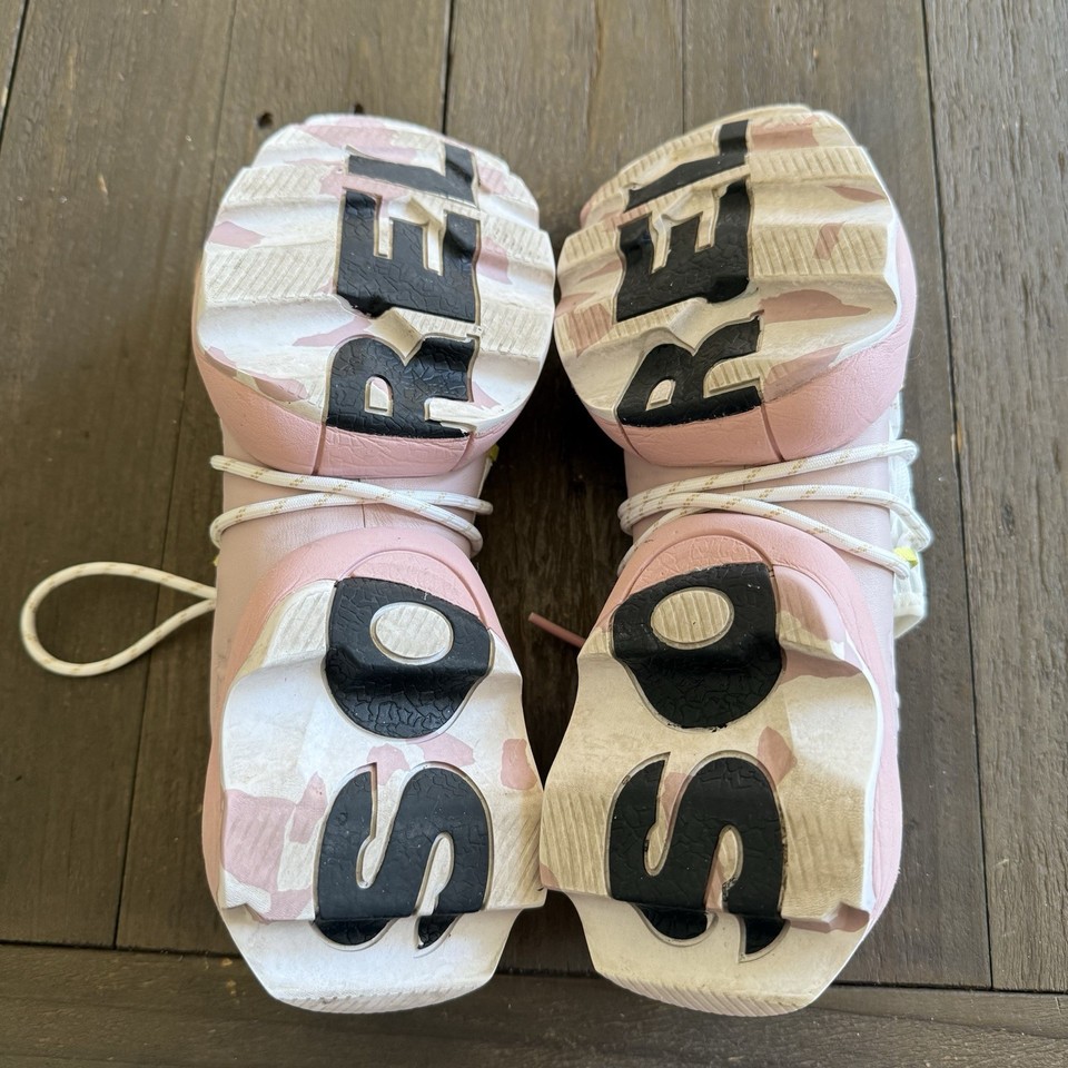 Sorel Women’s Kinetic Impact Lace Shoes White/Eraser Pink Size 8.5M US ...