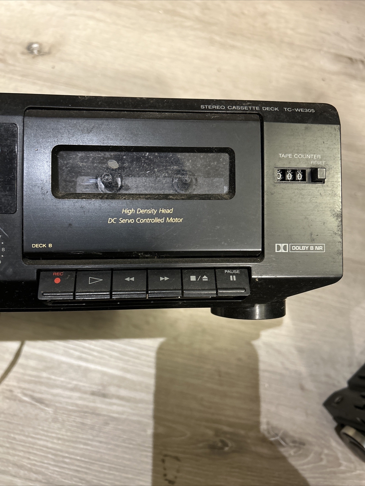 Sony TC-WE305 Dual Stereo Cassette Tape Deck Player Recorder | eBay