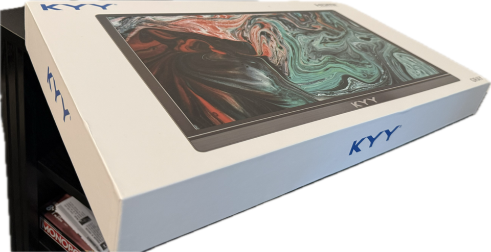 KYY K3 Portable Monitor 15.6inch 1080P FHD USB-C HDMI Computer Display ...