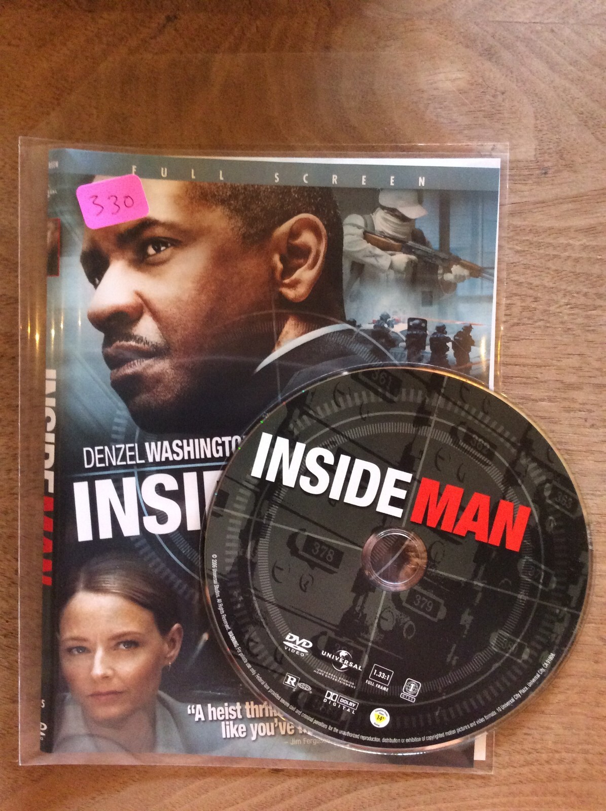 Inside Man - DVD Disc and Artwork ONLY #330 25193012524| eBay