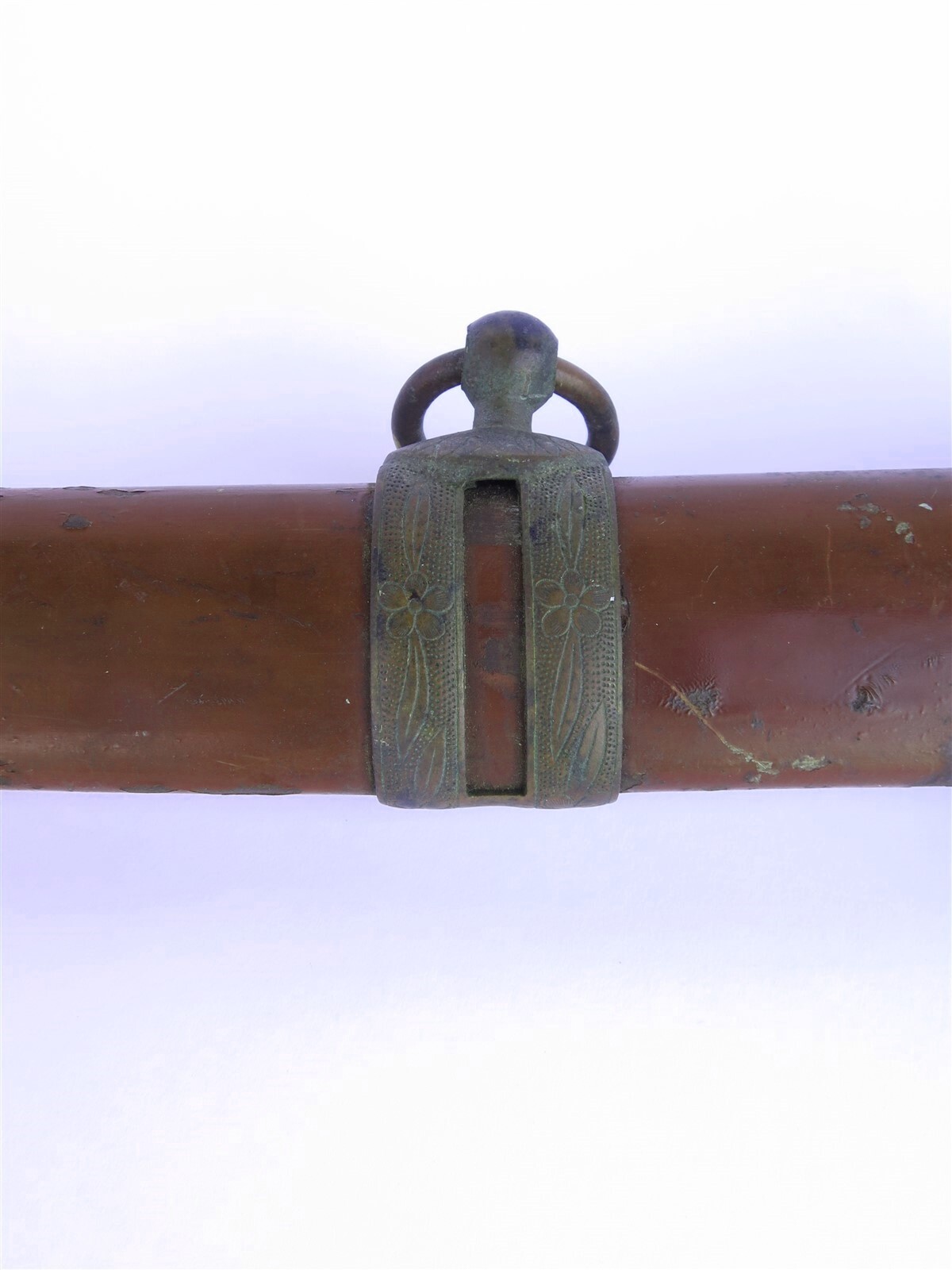 World War II Japanese Officer's Sword Katana 40" Unchecked w. Metal ...