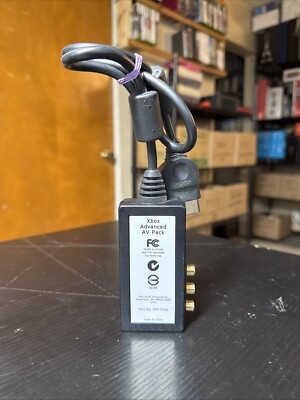 Original XBOX Advanced AV Pack - X08-25261 Official Microsoft | eBay