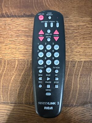 RCA SystemLink 3 Device Universal Remote (RCU 300) | eBay
