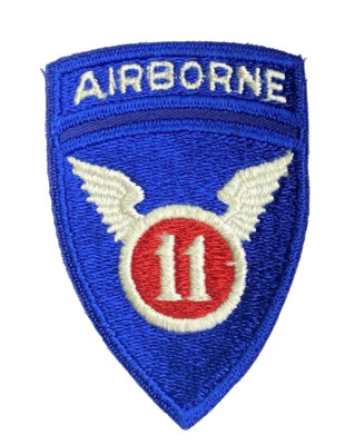 US ARMY 11th Airborne Division Patch Wk2 Ww II Uniform patch Aufnäher ...