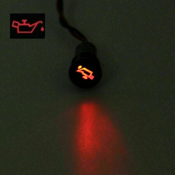 Warning Pilot Light LED Dash Panel Indicator Lamp Car Van Boat 8 10 12 ...