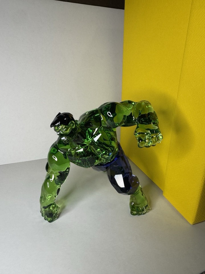 Lou Ferrigno Signed Swarovski Crystal HULK Marvel Figurine Brand New ...