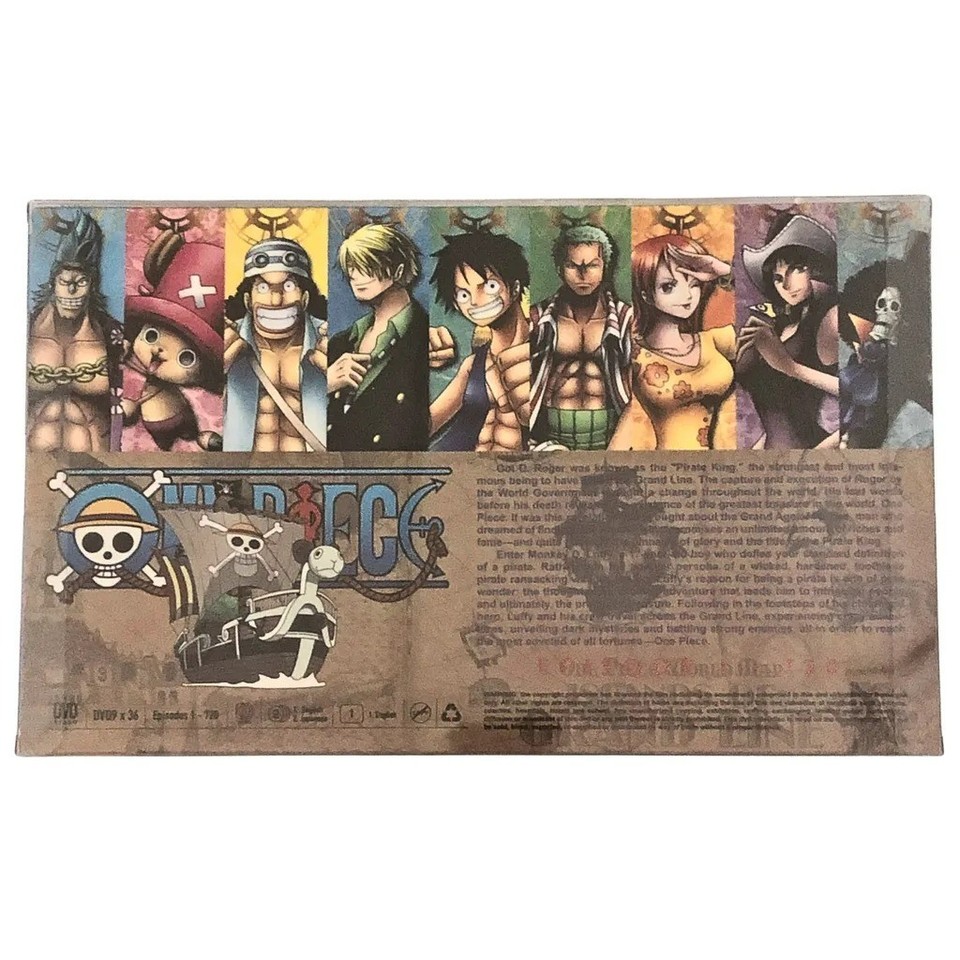 One Piece Episodes 1-720 END DVD Complete Series Box Set-English Dub ...