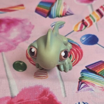 Littlest Pet Shop Authentic LPS #29 Iguana Lizard Green Orange Red ...