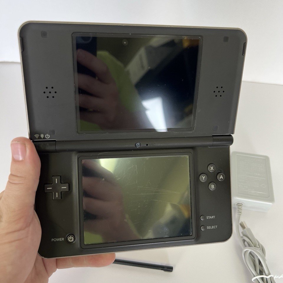 Nintendo DSi XL Black & Bronze Handheld Video Game Console UTL-001 ...
